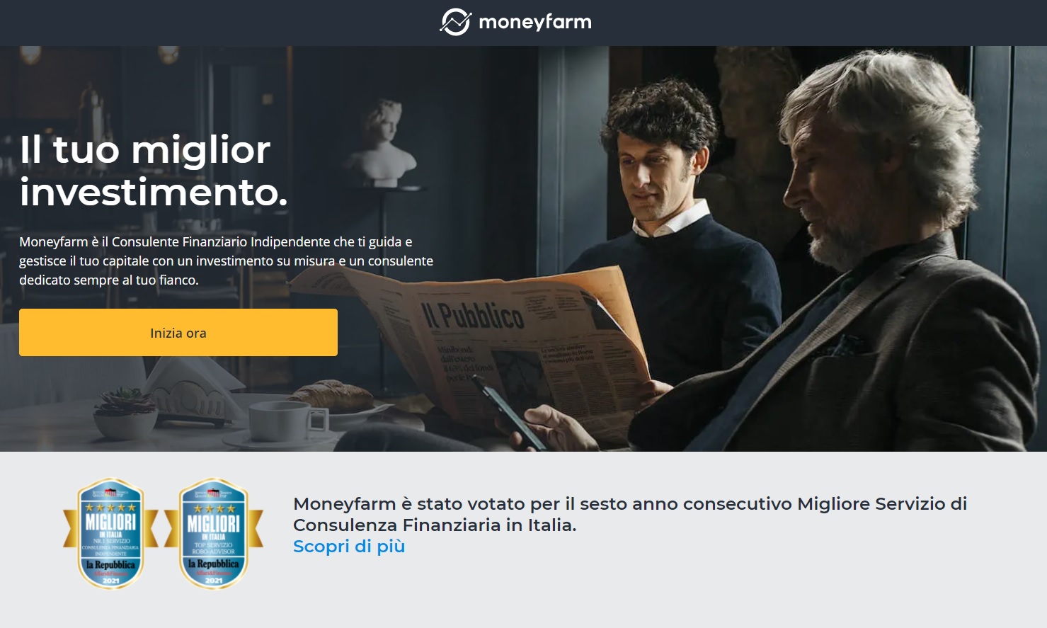 Recensione Moneyfarm: opinioni, come funziona e investimenti